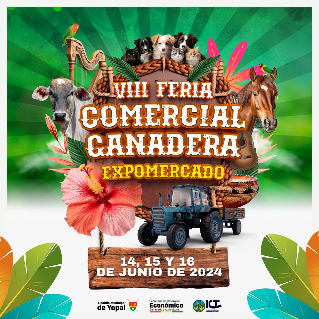 Imperdible: 8ª Feria Comercial Ganadera Expomercado en Yopal este fin ...